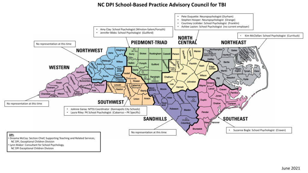 Traumatic Brain Injury – Psychological Services in NC Public Schools